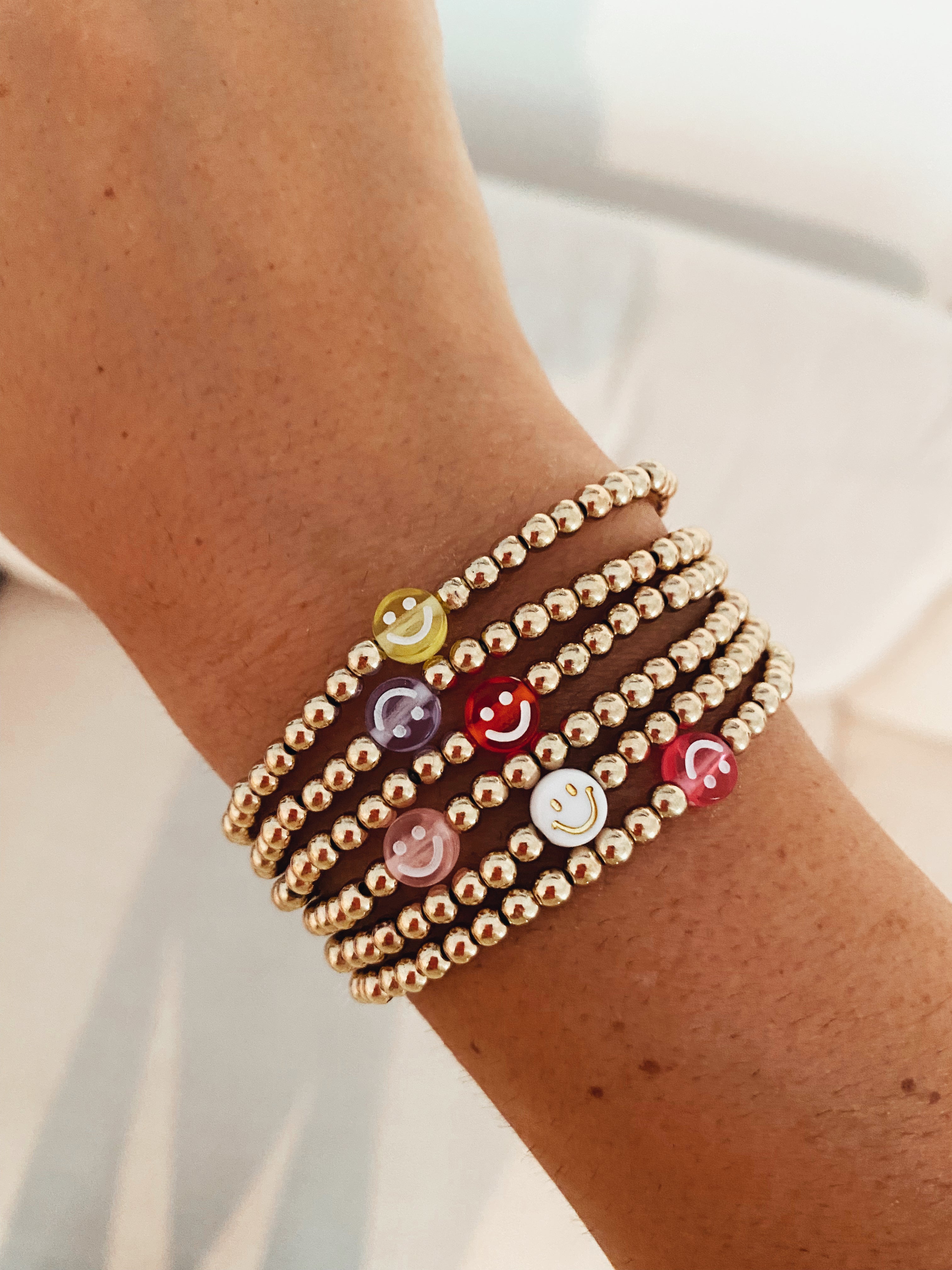 Smiley Bracelets – Rae and Sunshine